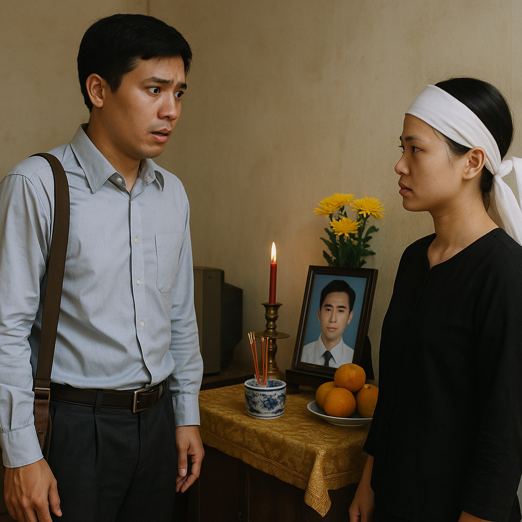 Tr//ộm vàng của vợ đưa b///ồ đi nghỉ dưỡng, về thấy ảnh mình trên b/àn th/ờ, tôi cho/áng vá/ng ...